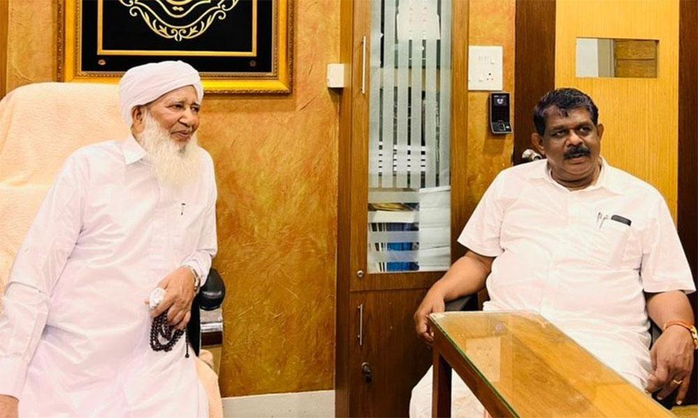 ഗതാഗത മന്ത്രി ആന്റണി രാജു മര്‍കസ് സന്ദര്‍ശിച്ചു | Sirajlive.com